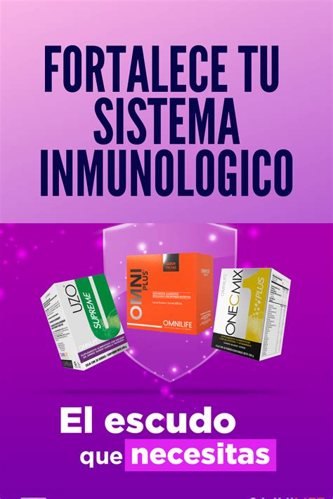 SISTEMA INMUNOLOGICO Omnilife Productos Para La Salud Limpieza De Intestino