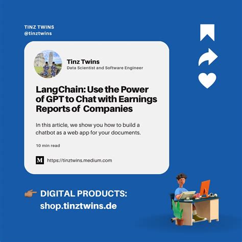 Tinz Twins On Twitter Using LangChainAI To Chat With Earnings