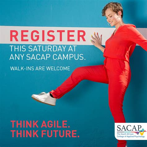 Sacap The South African College Of Applied Psychology On Linkedin Register On Saturdays You
