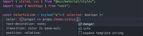 Combine Next Js Material Ui Styled Components With TypeScript