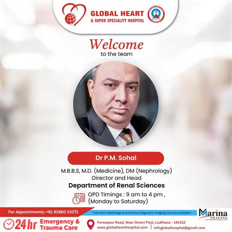 Were Excited To Welcome Dr P M Sohal To Our Team Dr P M Sohal Is Dedicated To Providing