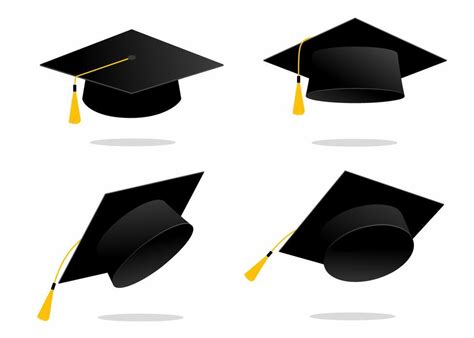 Graduation Hat Vector Art Icons And Graphics For Free Download