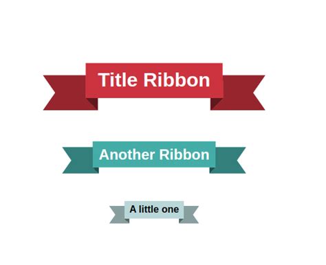 A Css Only Ribbon