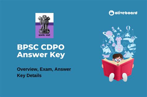 Bpsc Cdpo Answer Key Overview Exam Answer Key Details