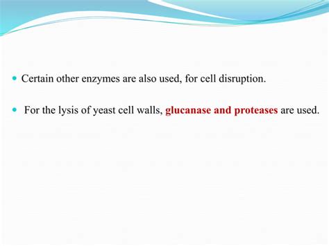 Cell Disruption Methods