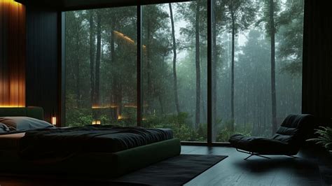 Ai Generated Bedroom Rain Free Stock Video Pixabay