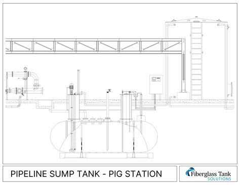 Pipeline Sump Tank Example Applications Fiberglass Tank Solutions