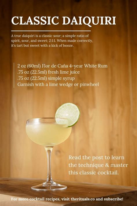 Refreshing Classic Daiquiri Recipe