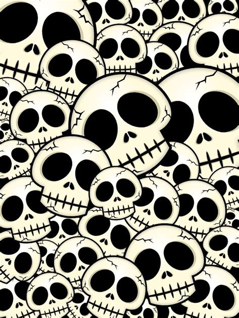 Pin By Mery McDuffy On Wallpapers Skull Wallpaper Halloween
