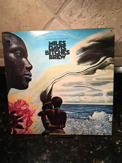 Miles Davis Bitches Brew 2x Double Lp Columbia Records Etsy