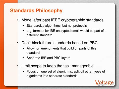 Ppt Pairing Based Cryptography Standards Powerpoint Presentation