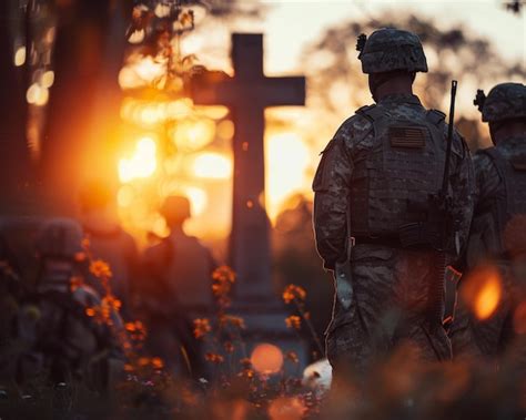 Premium Photo Honorable People Veterans Day Memorial Day Soldiers And