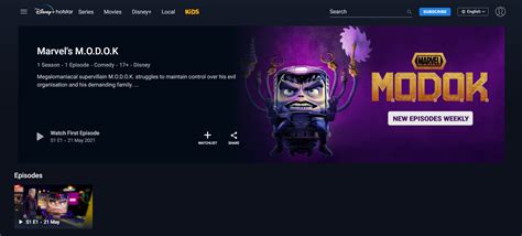 Marvels Modok Is Streaming On Disney Hotstar In Indonesia With Weekly Episode Releases
