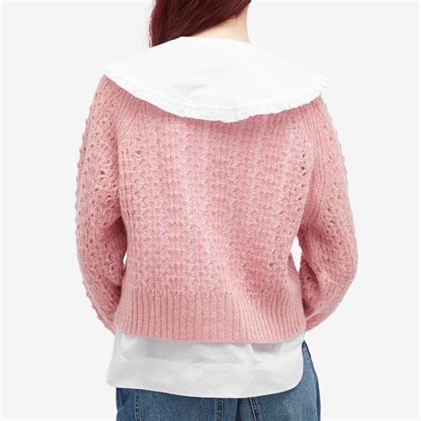 Ymc Foxtail Cardigan Pink End Us
