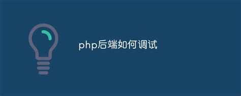 Php后端如何调试 叮当号
