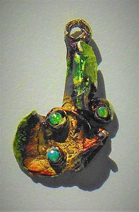 Twig With Aphids Jewelry By Samuel Zylstra