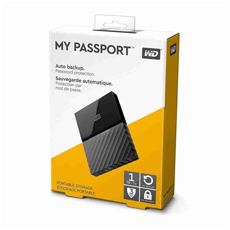 Wd My Passport 1tb Black Wdbyvg0010bbk Wesn Kenya Computer Shop