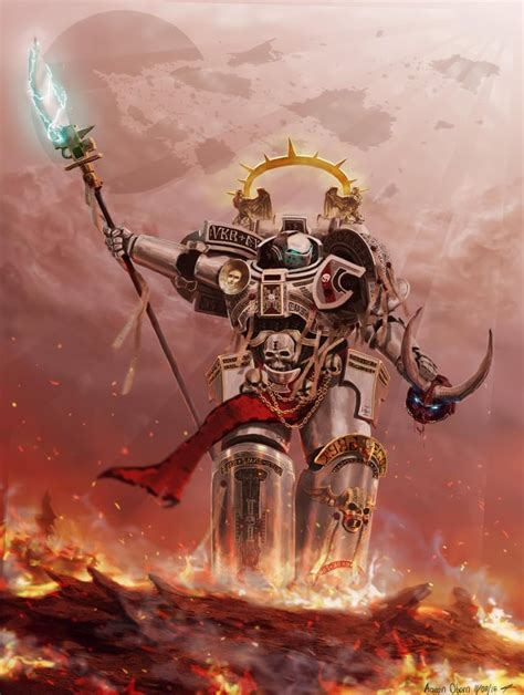 Grey Knight Space Marine By Aaron Oborn Rimaginarywarhammer