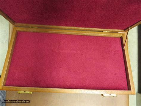 Wood Presentation Case