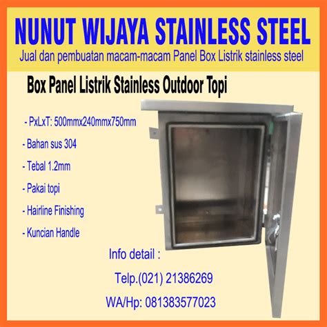 Panel Box Stainless Terbaik Harga Murahproduk Panel Box Stainless 304