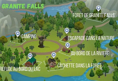 Guides Les Sims 4 Destination Nature Tout Savoir Sur Granite Falls
