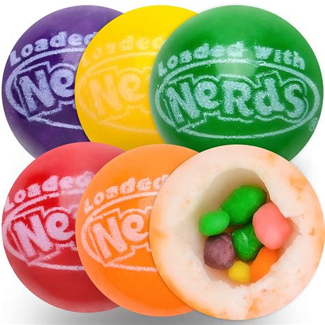 Gum Balls Nerd Filled 10oz Yumyumcandystore