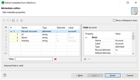 Creating Metadata Cloverdx 710 Documentation