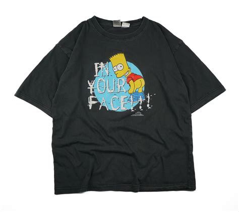 Vintage Vintage 2000 Bart Simpson T Shirt In Your Face Grailed
