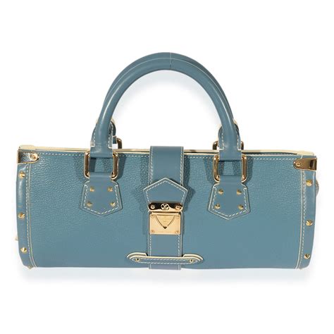 Louis Vuitton Blue Leather Suhali Lepanoui Pm Mygemma Item 126515