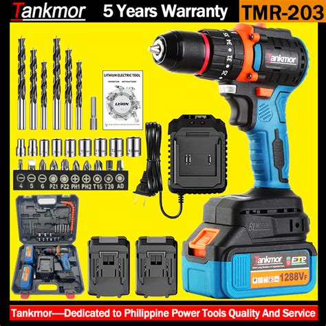 Jual Tankmor TMR Bor Tanpa Sikat Bor Dampak Tanpa Kabel Obeng Listrik Palu Motor Tanpa Sikat