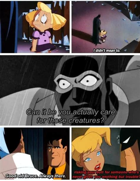Batman Compassion Batman Animated Funny Batman The Animated Series