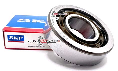 Skf 7306 Begbp Angular Contact Ball Bearing 30x72x19mm Rodavictoria Usa