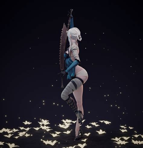 Artstation Kaine Fanart Kaine Nier Fan Art Nier Automata