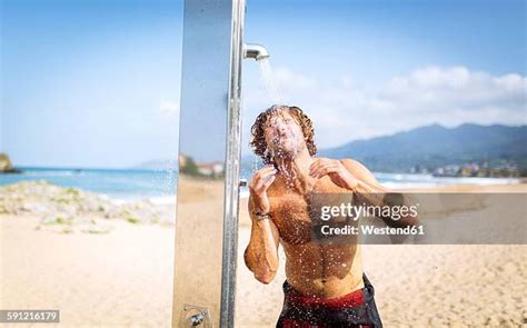 Outdoor Beach Shower Photos And Premium High Res Pictures Getty Images
