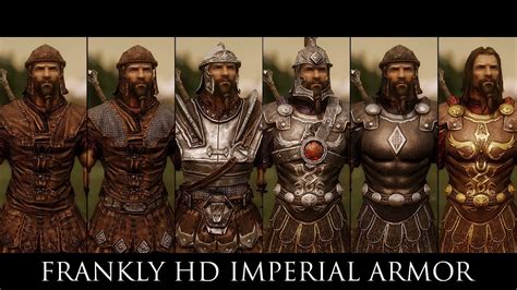 Tes V Skyrim Mods Frankly Hd Imperial Armor And Weapons Youtube