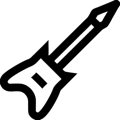 Rock Music Guitar Icon Designs 56989874 Vector Art At Vecteezy