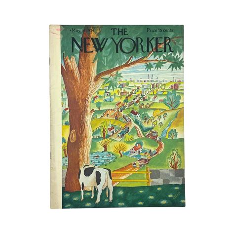 The New Yorker Complete Magazine May 19 1934 Ilonka Karasz Cover
