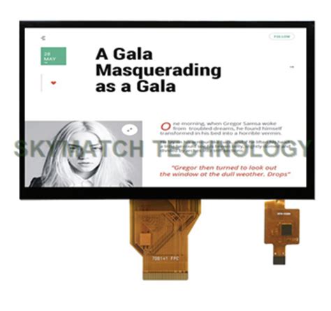 Wholesale 10inch TFT LCD High Luminance Customize Touch Panel