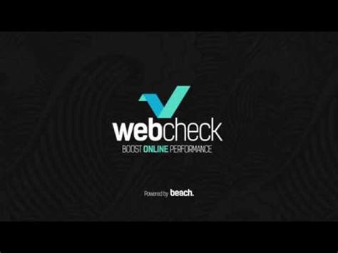 Webcheck YouTube