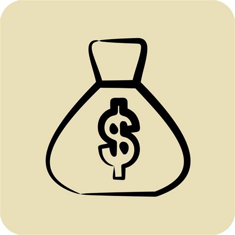 Icon Profit Suitable For Startup Symbol Hand Drawn Style Simple Design Editable Design