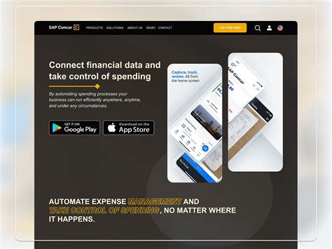 sap concur redesign by viktoriia kolosova on dribbble