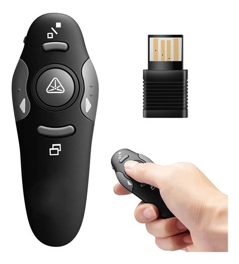 Presentador Inalambrico Usb C Laser Diapositivas Ppt Mercado Libre