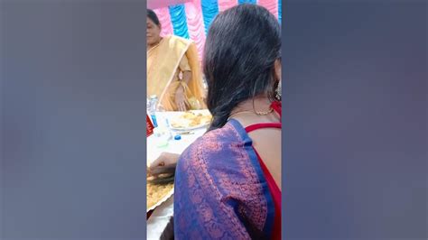 বান্ধবী ললিতার বিয়ে বাড়ির খাবার😆🤣😝🤭🤪viral Wedding Funnyvideo