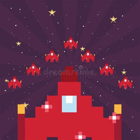 Video Game Retro Stock Illustration Illustration Of Videogame 147945174