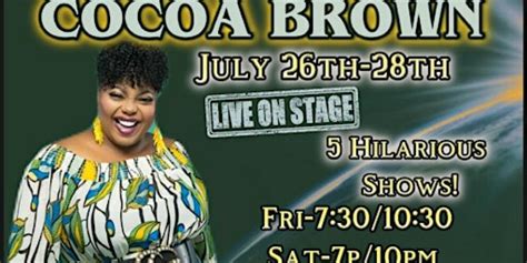 Cocoa Brown Comedian And Actress Live At Uptown Comedy Corner