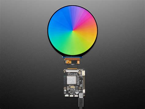 Round RGB TTL TFT Display 4 720x720 No Touchscreen NV3052C ID 5793 Adafruit Industries