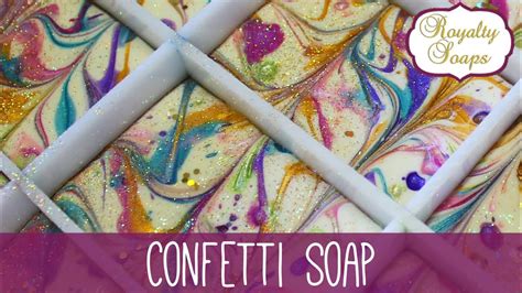Confetti Soap ♕ Youtube