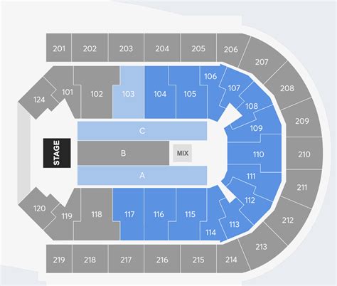 Best Seats At The Denny Sanford Premier Center Is It Better To Be On