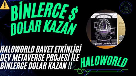 Ücretsiz Yatırımsız Binance Token Kazan Haloworld Nft Ve Bnb Ödüllü