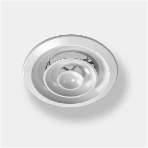 Aluminum Alloy Round Diffuser Air Outlet For Airport Gym Home Etc Constart